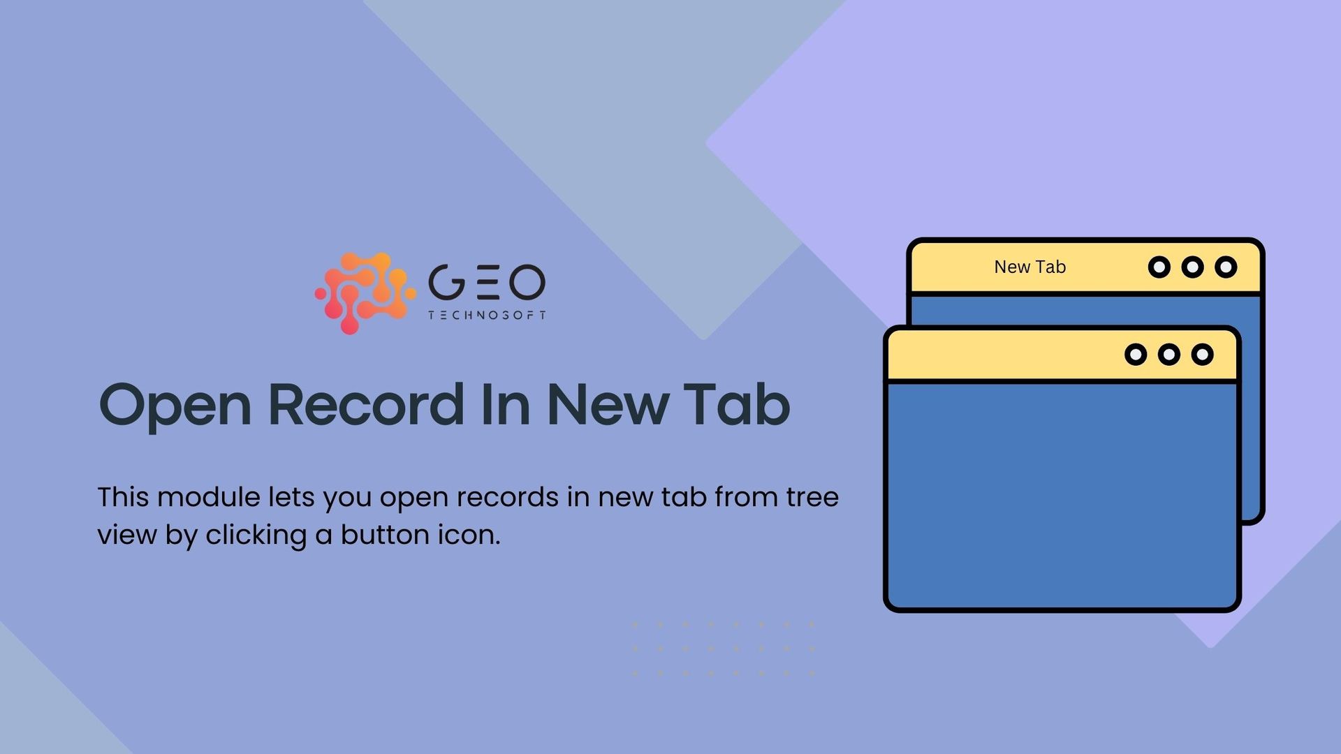 Open Record in New Tab | GeoTechnoSoft